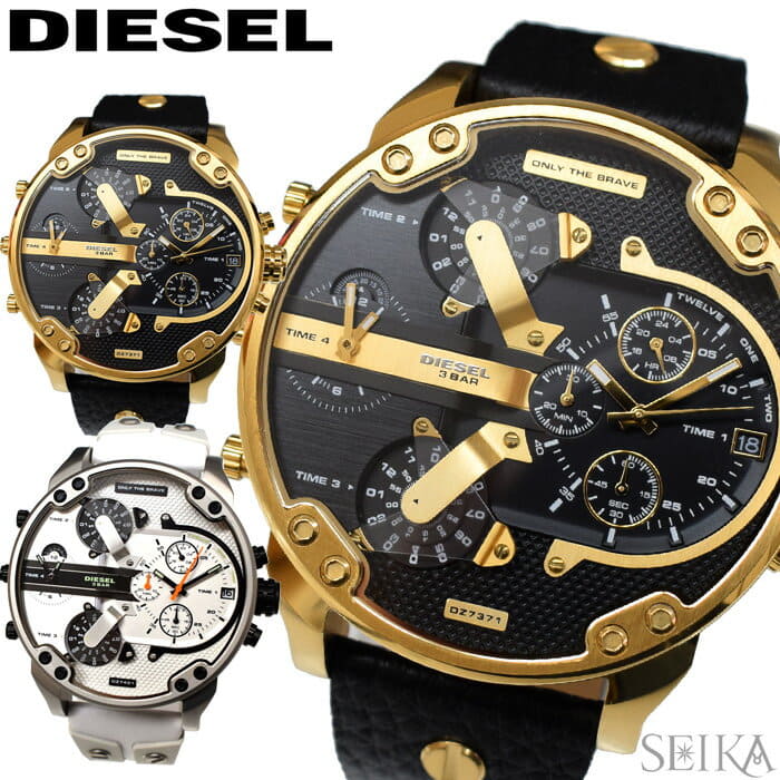 [New]Diesel DIESEL clock mens DZ7371 DZ7401 MR.DADDY Mr. Daddy ...