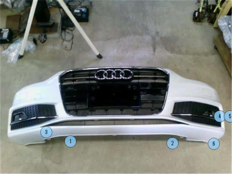 [Used]Front Bumper AUDI A4 2013 DBA-8KCDNF - BE FORWARD Auto Parts