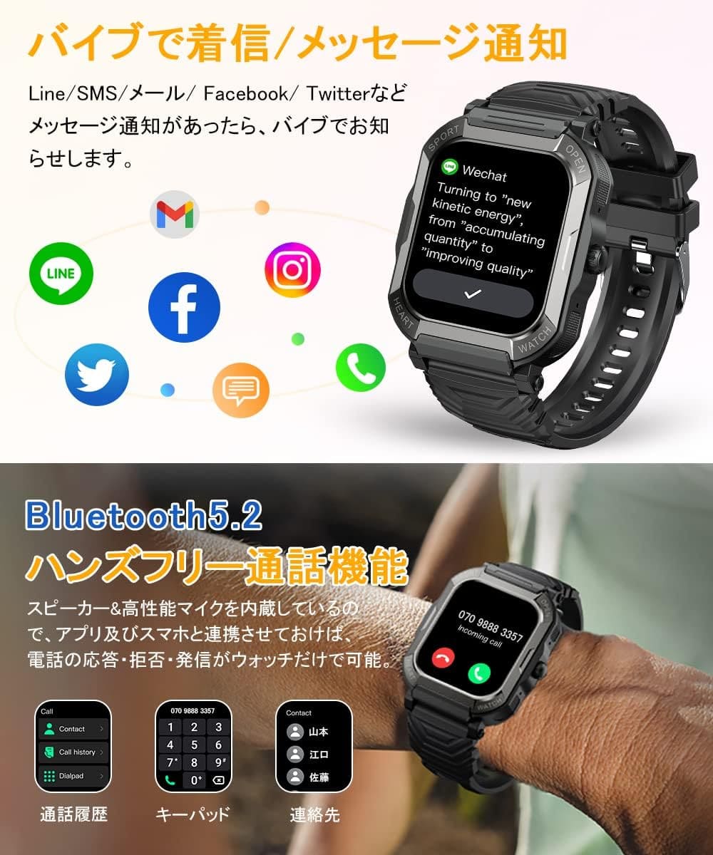 [New]The AAC speaker with the smart 2023 debut 1.91 inches Smart Watch ...