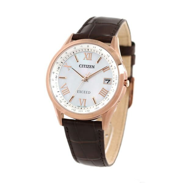 [New]\ is all article Eco Drive electric wave CB1112-07W mens white ...