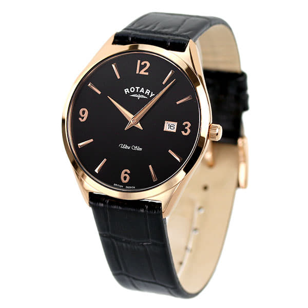 [New]\ is all article rotary ultra slim 38mm quartz GS08014/04 mens ...