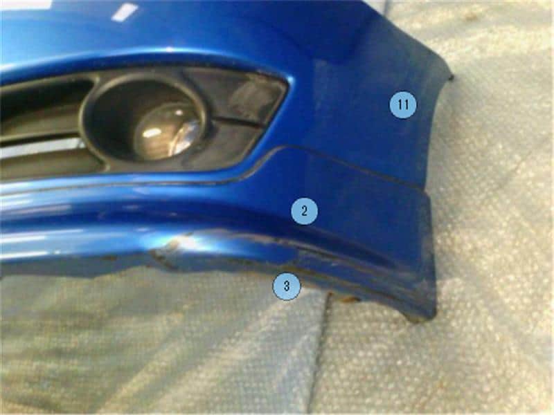 [Used]Front Bumper TOYOTA Corolla Runx 2004 CBA-ZZE122 - BE FORWARD ...