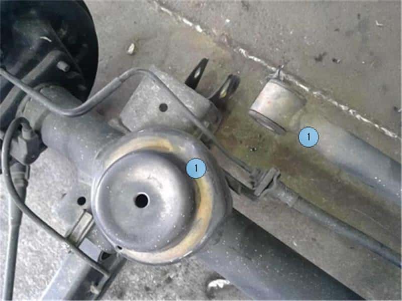[Used]FR Axle Beam Assembly NISSAN Moco 2009 CBA-MG22S 430104A00A - BE ...