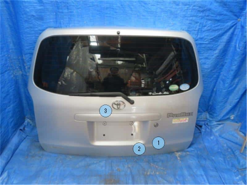 [Used]Back Door Assembly TOYOTA Probox Van 2017 DBE-NCP160V 6700552472 ...