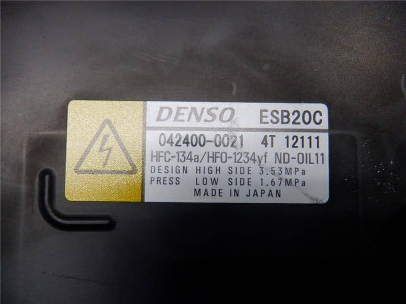 [Used]A/C Compressor TOYOTA Prius 2016 DAA-ZVW51 8837047092 - BE ...