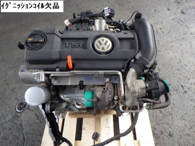 [Used]CAXA Engine VOLKSWAGEN Golf 2011 DBA-1KCAX 03C100092 - BE FORWARD ...