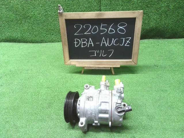 [Used]A/C Compressor VOLKSWAGEN Golf 2015 DBA-AUCJZ 5Q0820803F - BE ...