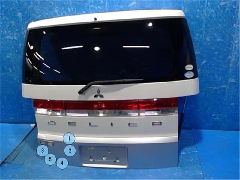 [Used]Back Door Assembly MITSUBISHI Delica D5 2007 DBA-CV5W - BE ...