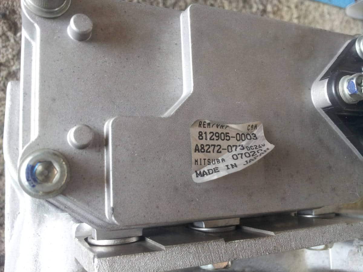 [Used]Hino RAMGER JO8E turbo turbine R5-8-5 - BE FORWARD Auto Parts