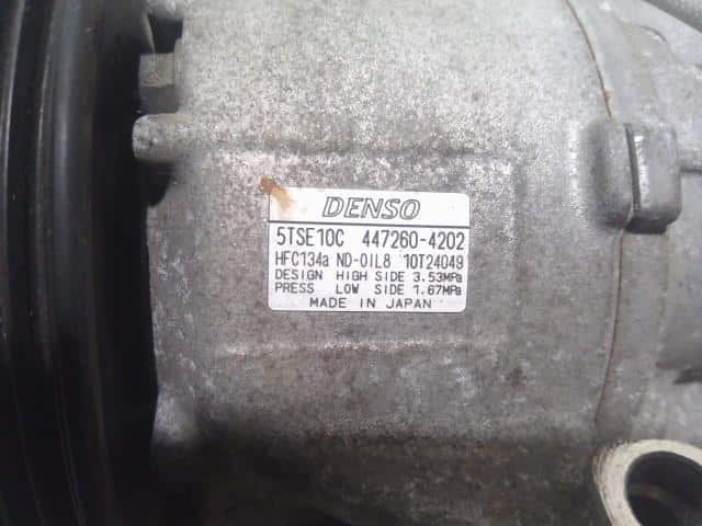 [Used]A/C Compressor TOYOTA Sienta 2016 DBA-NCP175G 8831052750 - BE ...