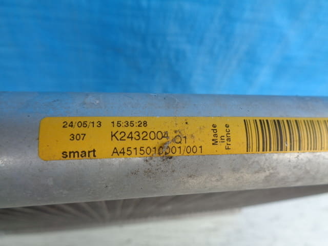 [Used]BA575 smart W451 radiator A4515010001 - BE FORWARD Auto Parts