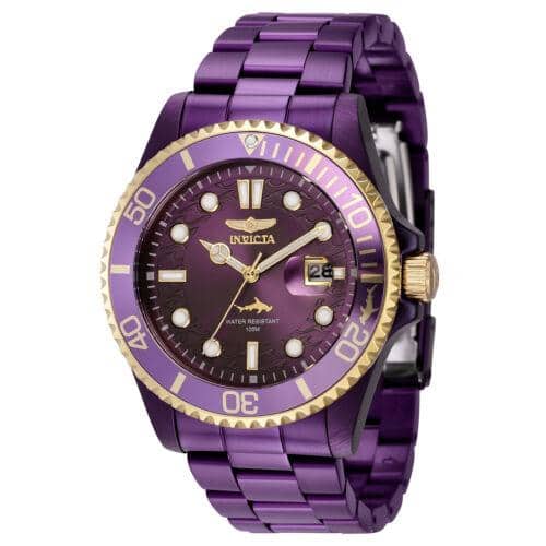 [New]Invicta Men's IN-40889 43mm Purple Dial Quartz Watch mens - BE ...