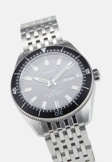 [New]Timex Timex WATERBURY DIVE AUTOMATIC - Watch - silver-coloured ...