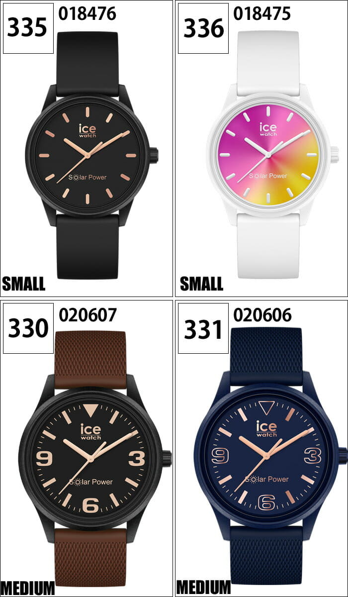 [New]Ice ice watch clock ICE WATCH solar power solar power mens Ladies ...