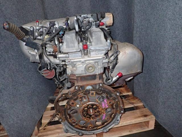 [Used]Crown E-JZS155 Engine Assy royal saloon 2JZ-GE 8L4 19000-46180 ...