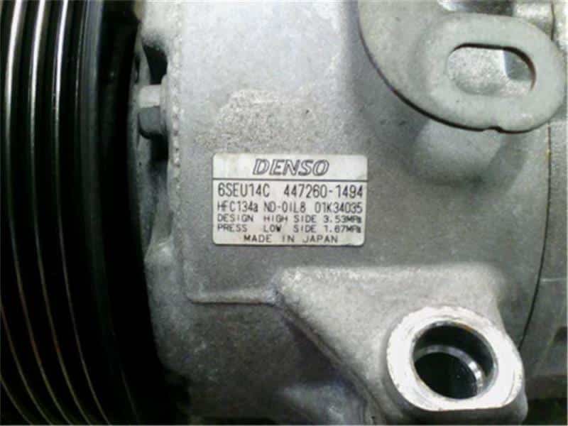 [Used]A/C Compressor TOYOTA Corolla Axio 2008 DBA-ZRE144 - BE FORWARD ...