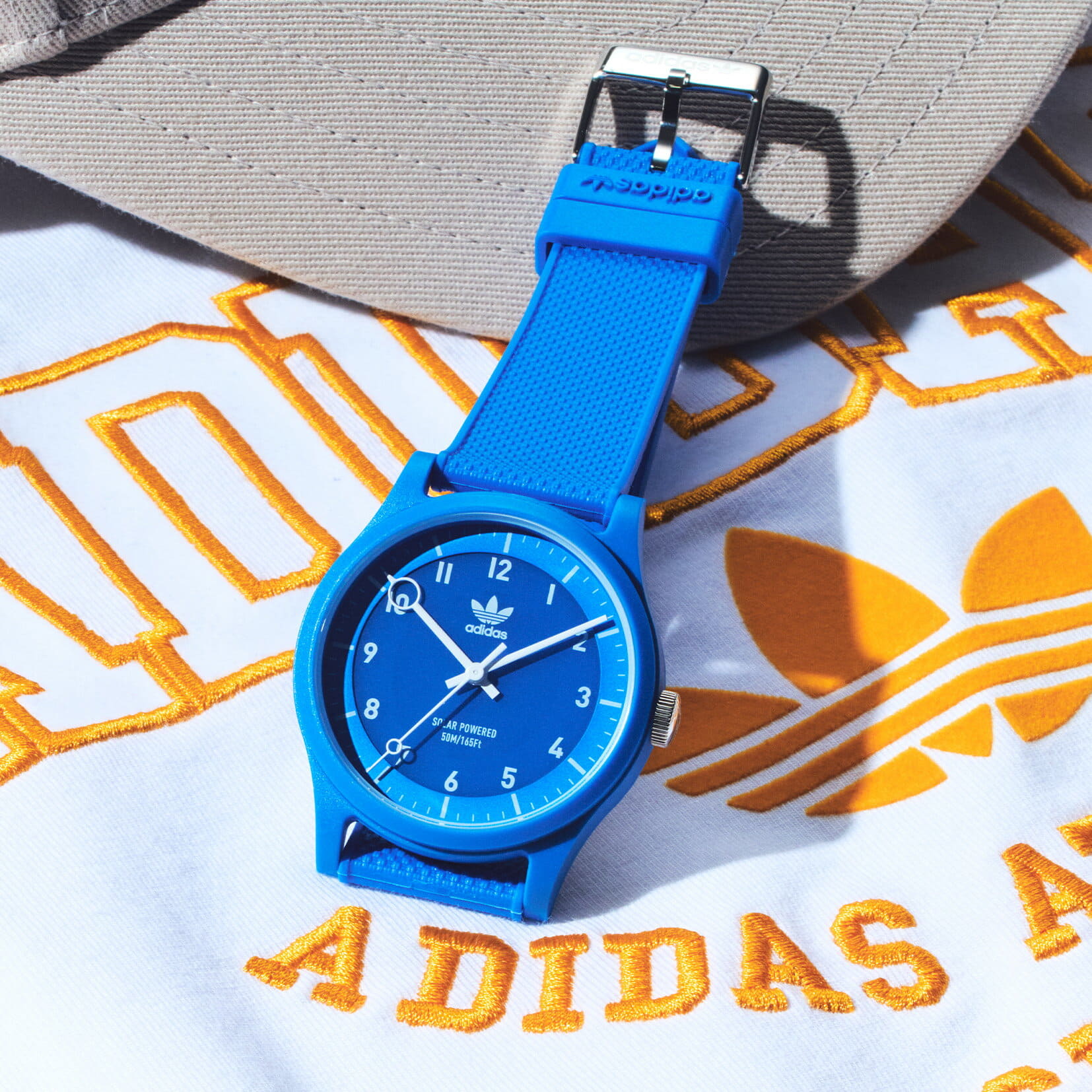 [New]adidas Adidas PROJECT ONE solar quartz unisex blue AOST22042 clock ...