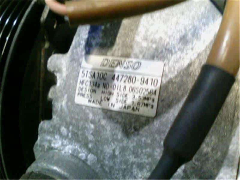 [Used]A/C Compressor TOYOTA Vitz 2015 DBA-KSP130 8832052450 - BE ...