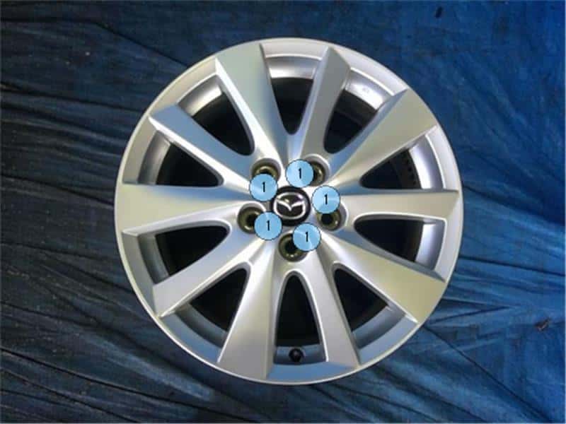 [Used]Wheel MAZDA CX-5 2013 DBA-KEEAW 9965617070 - BE FORWARD Auto Parts