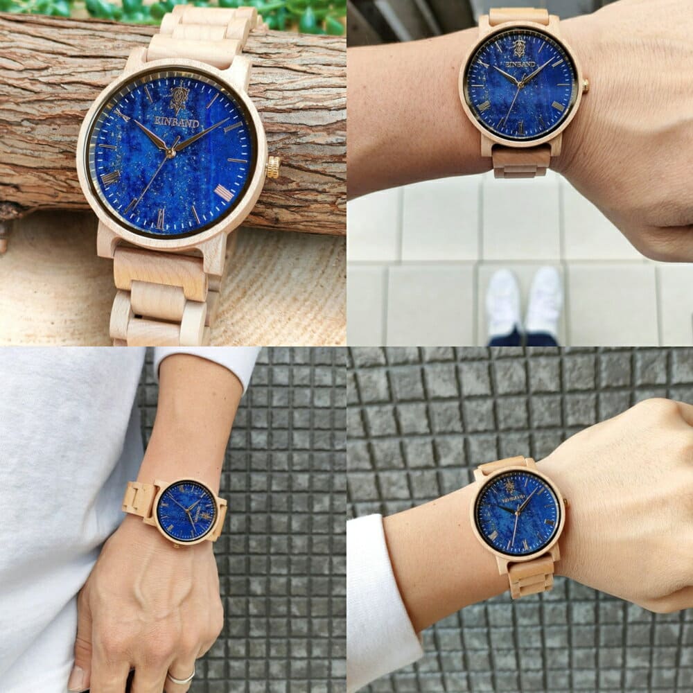 [New]Fragrance healing mens clock clock Ladies Ladies clock Pair watch ...