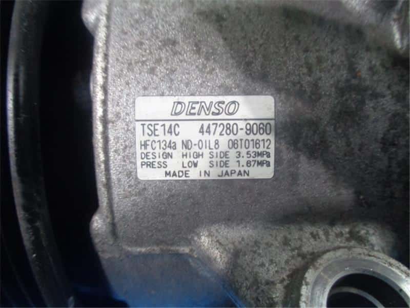 [Used]A/C Compressor TOYOTA Wish 2016 DBA-ZGE25G 8831068032 - BE ...