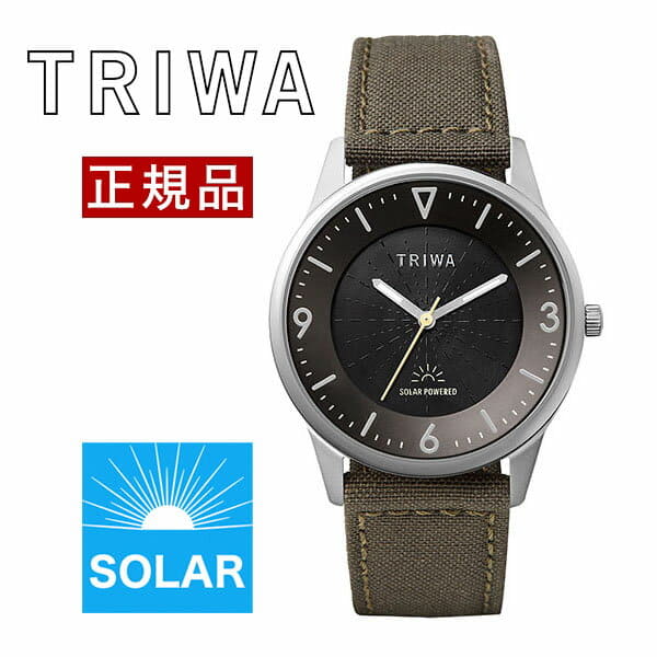 [New]3,000 yen Thoria TRIWA mens Ladies diameter 38mm TIME FOR SOLAR ...
