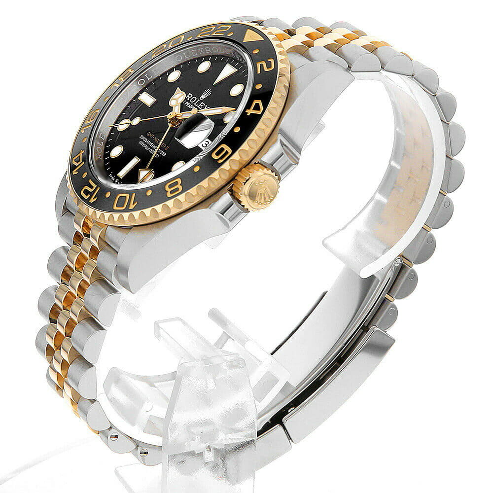 [New]up to 30,000 yen & ROLEX GMT master II 126713GRNR Black mens - BE ...