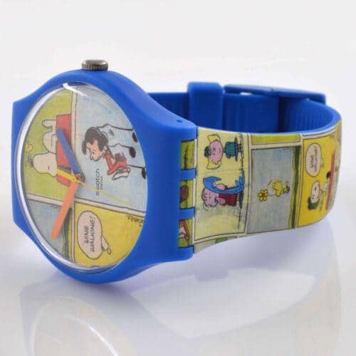[New]Swatch Swatch Unisex Watch Peanuts Smak! Swiss Quartz Silicone ...