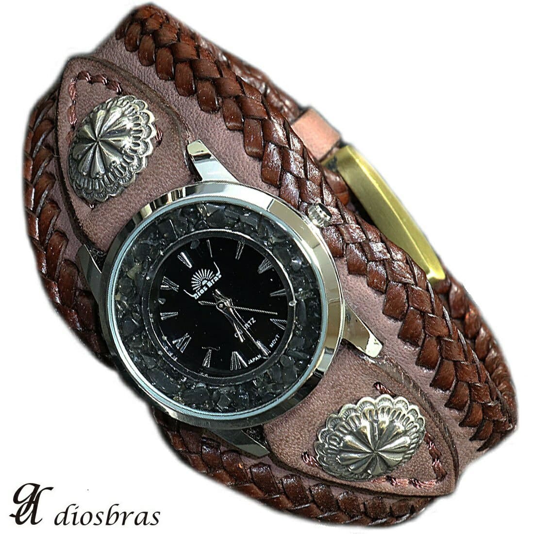 [New]diosbras- Dio brass - genuine leather saddle leather bikies ...