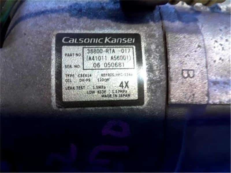 [Used]A/C Compressor HONDA Step Wagon 2007 DBA-RG2 38810RTA007 - BE ...