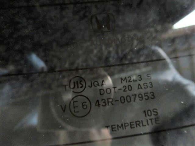 [Used]Rear Windshield HONDA Accord 2011 DBA-CW1 - BE FORWARD Auto Parts