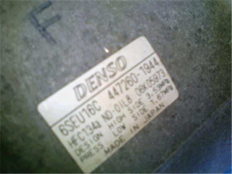 [Used]A/C Compressor TOYOTA Noah 2008 DBA-ZRR70G 8831028640 - BE ...