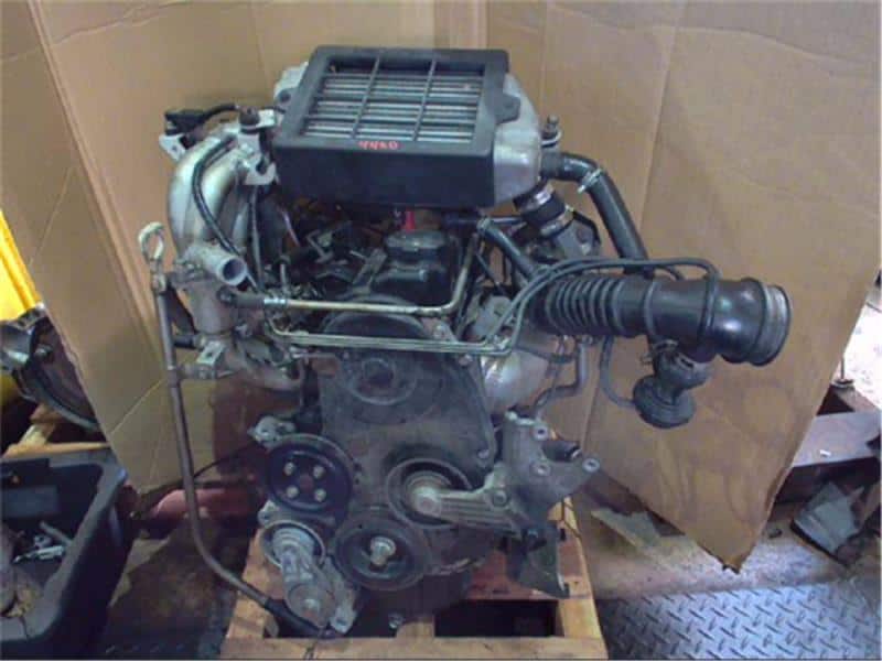 [Used]4A30T Engine MITSUBISHI Pajero Mini 2009 ABA-H58A 1000C461 - BE ...