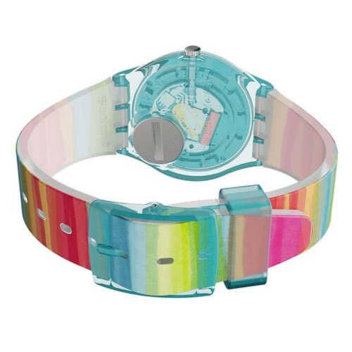 [New]Swatch Swatch GS124 Unisex Color The Sky Multicolor Plastic Strap ...