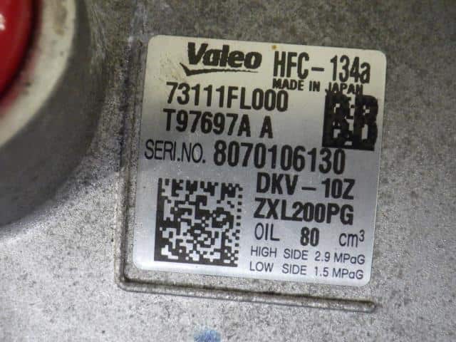 [Used]A/C Compressor SUBARU Forester 2018 5BA-SK9 73111FL000 - BE ...