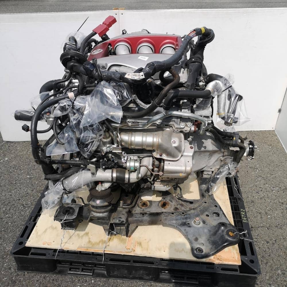 [Used]R35 [Engine, A/C compressor dynamo Starter Motor] ★Movement video ...