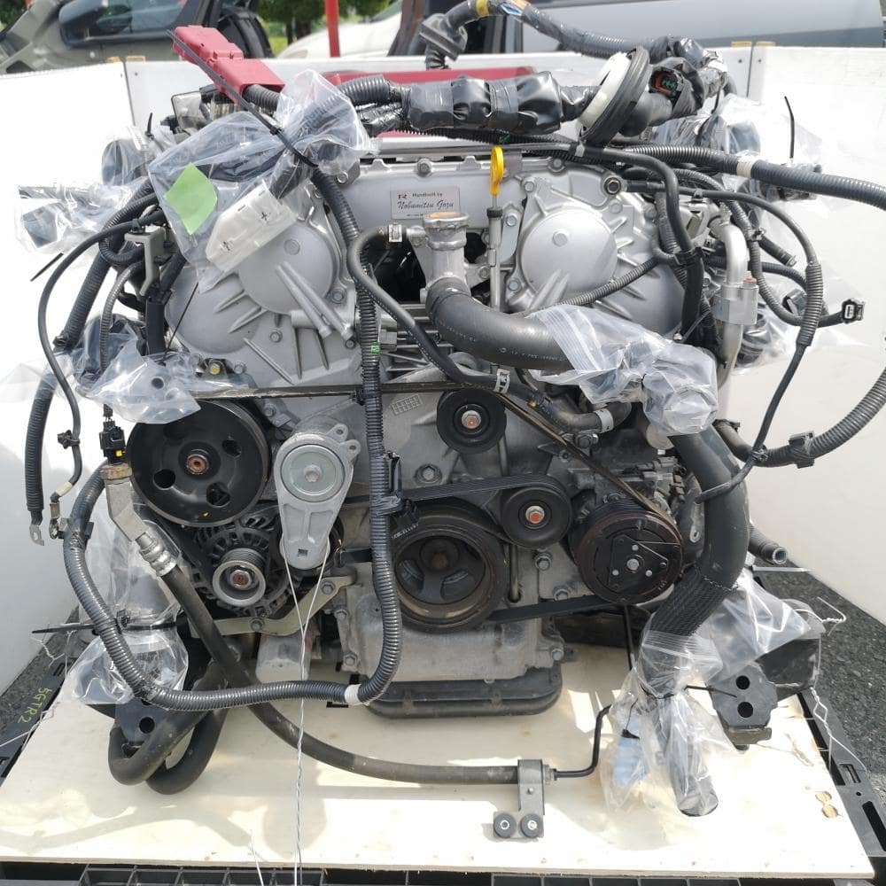 [Used]R35 [Engine, A/C compressor dynamo Starter Motor] ★Movement video ...
