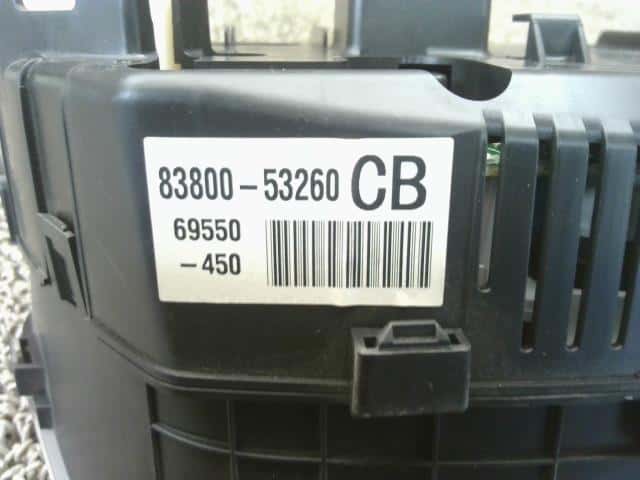[Used]Speedometer TOYOTA Altezza 2002 TA-GXE10 8380053260 - BE FORWARD ...