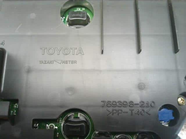 [Used]Speedometer TOYOTA Altezza 2002 TA-GXE10 8380053260 - BE FORWARD ...