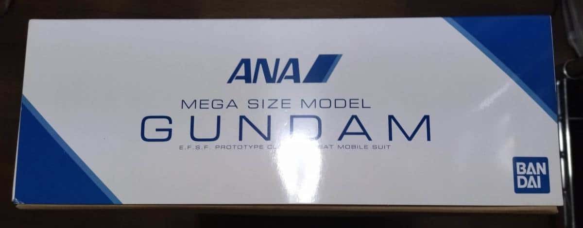 [New]All Nippon Airways-limited plastic model of Gundam mega size model ...