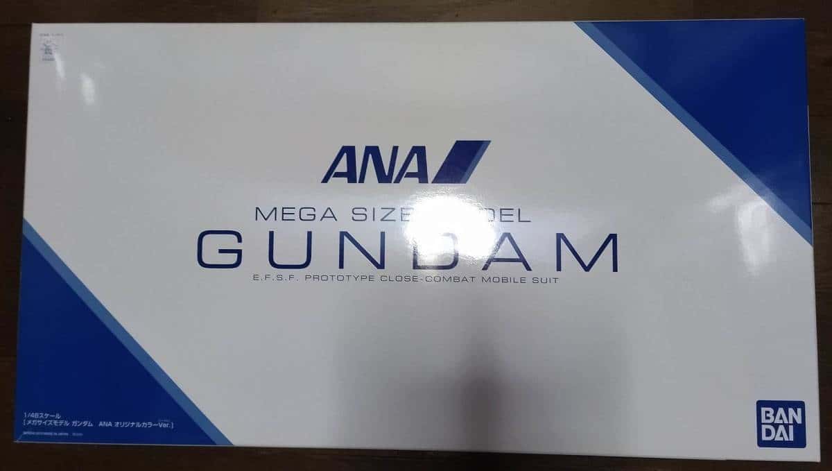 [New]All Nippon Airways-limited plastic model of Gundam mega size model ...