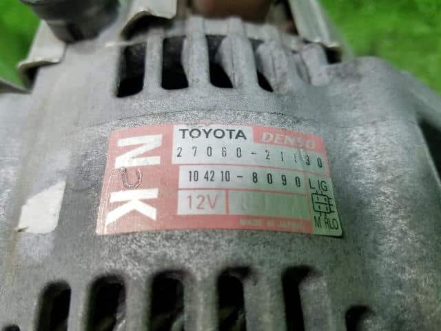 [Used]Alternator TOYOTA Sienta 2007 DBA-NCP81G 2706021130 - BE FORWARD ...