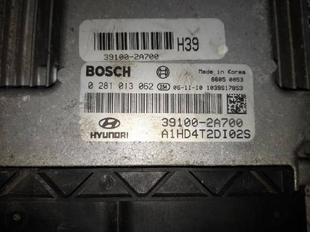 [Used]Engine Control Unit / ECU HYUNDAI Elantra HD 2007 39100-2A700 ...
