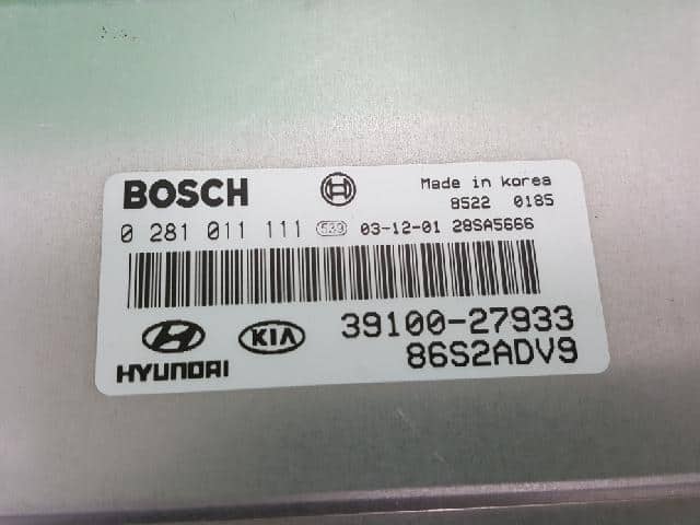 [Used]Engine Control Unit / ECU HYUNDAI Santafe 2004 39100 27933 - BE ...