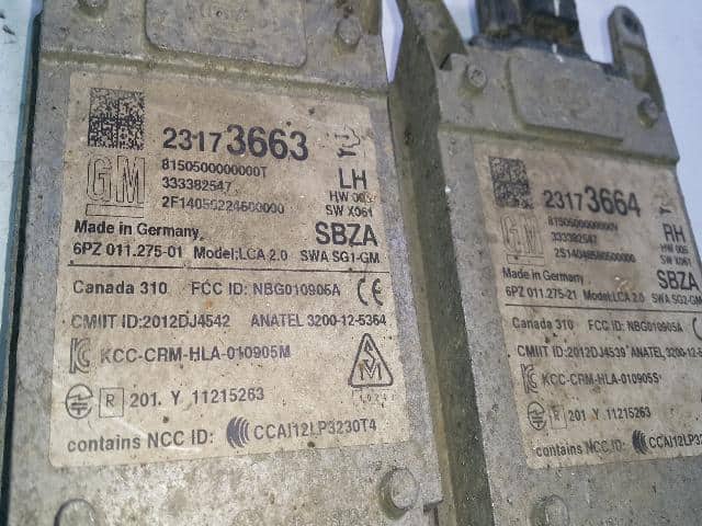 [Used]Sensor GM Daewoo CHEVROLET Malibu 2014 23173663 - BE FORWARD Auto ...