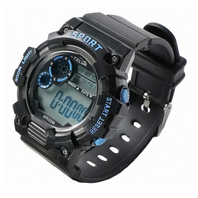 [New]Cleffer TELVA terbadigital watch TE-D280-BKB TE-D280-BKW TE-D280 ...