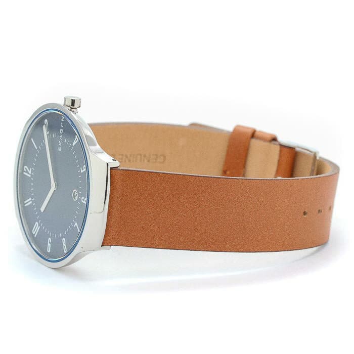 [New]SKAGEN SKAGEN gurenensurimu SKW6457 mens Navy stainless steel ...