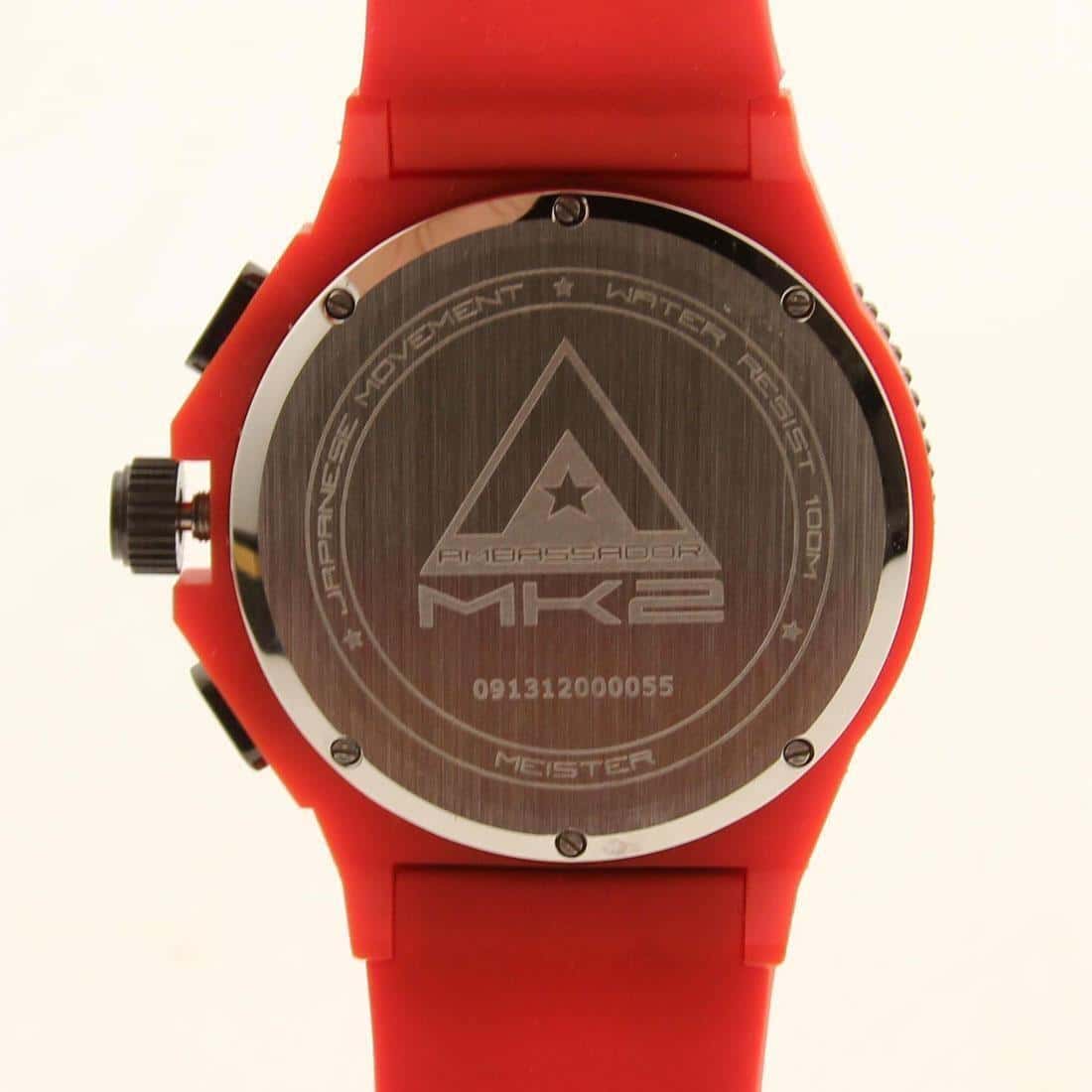 [New]Meister Meister Ambassador Plastic MK2 Watch (red) unisex - BE ...