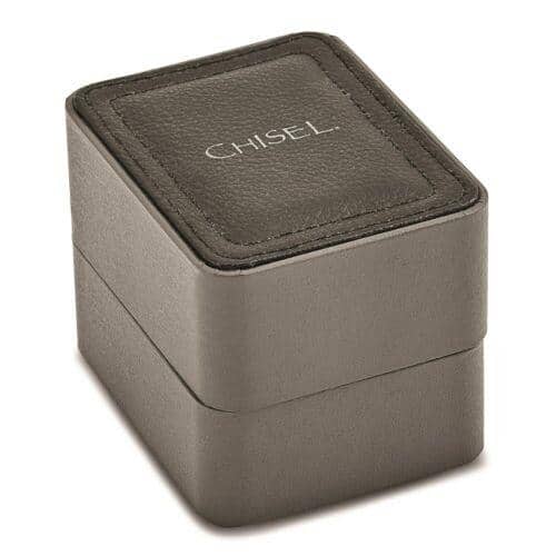 [New]Chisel Matte Black IP-plated Blue Dial Watch unisex - BE FORWARD Store