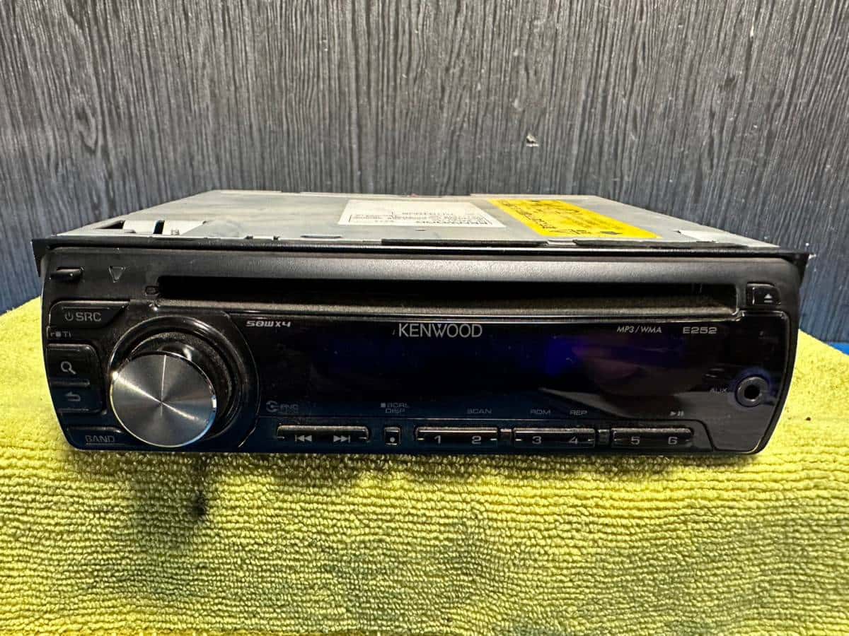 [Used]☆Kenwood Kenwood CD deck E252 Front AUX 1DIN ☆91111Q - BE FORWARD ...